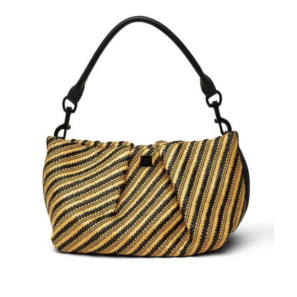 THINK ROYLN | Bags | New Think Royln Savannah Striped Raffia Bag In ...